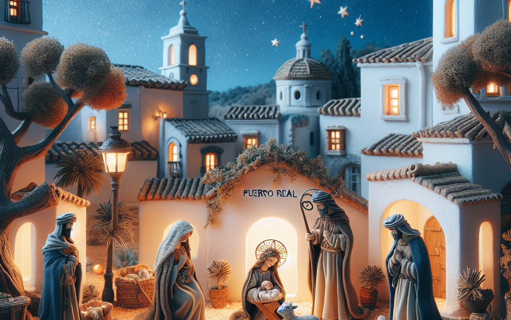 Descubre el encanto navideño en el belén de Puerto Real : BELENES.ES