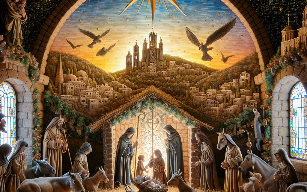 Explora el Encanto Navideño del Belén de San Feliú de Guíxols : BELENES.ES